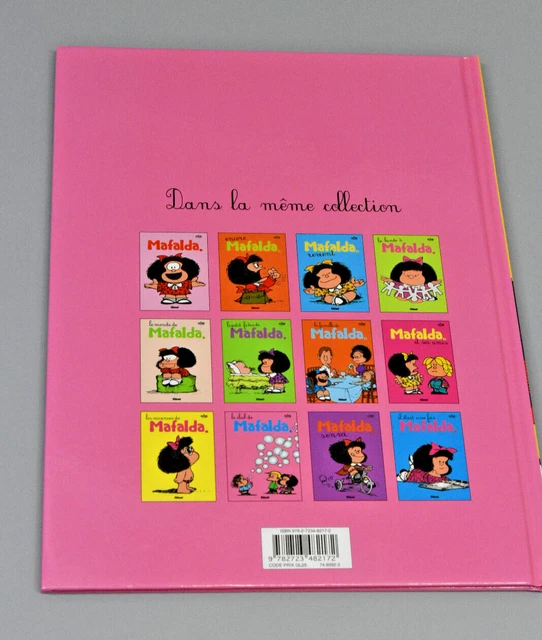 MAFALDA BD QUINO - Le Club de Mafalda - RELIURE CARTONNÉE RIGIDE ...