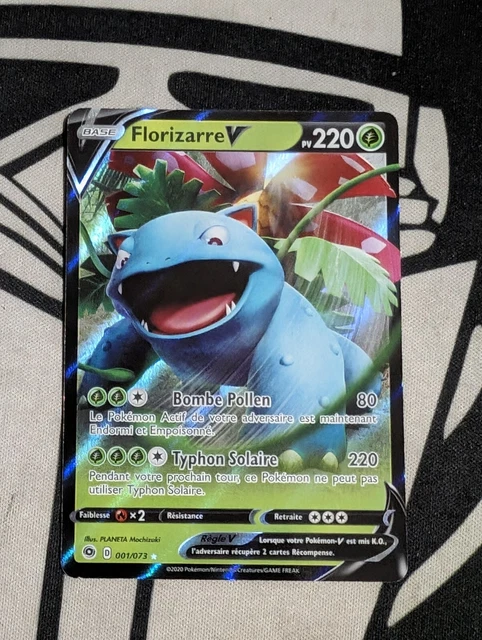 CARTE POKEMON - Florizarre V 001/073 - Ultra Rare - EB04 La Voie du ...