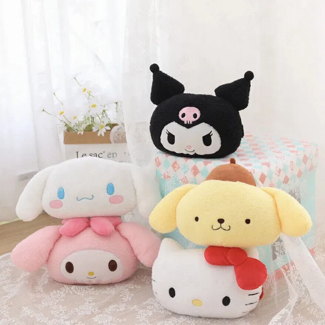 SANRIO PLUSH PILLOW Cute Hello Kitty Cinnamoroll My Melody Kuromi Pompompurin & £19.20 - PicClick UK