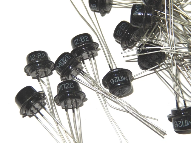 MP26 / 2N1188/ ACY17 Vintage Russian Germanium PNP Transistors QTY ...