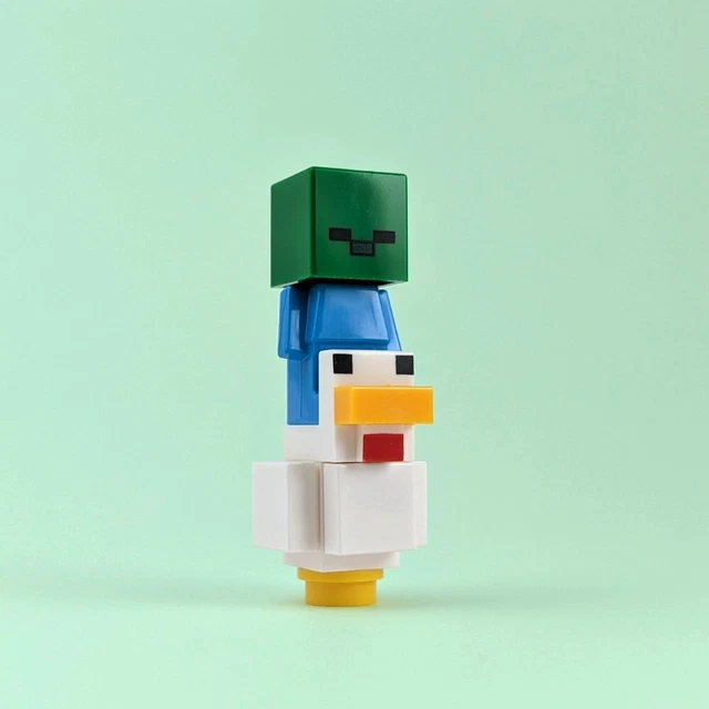 LEGO - A Minecraft Movie Chicken Jockey Minifigure - Brand New £10.99 ...