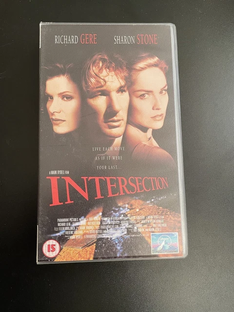INTERSECTION (VHS) 1994 Richard Gere, Sharon Stone, Lolita Davidovich ...