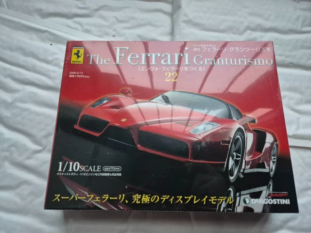 1/10 SCALE DEAGOSTINI Build Your The Enzo Ferrari Gran Turismo Car ...