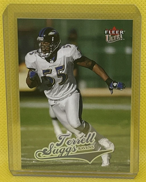 TERRELL SUGGS 2004 Fleer Ultra #57 Baltimore Ravens EUR 1,93 - PicClick FR