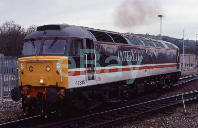 35MM RAILWAY SLIDE of Class 47 47815 @ Exeter Copyright to Buyer £4.99 ...
