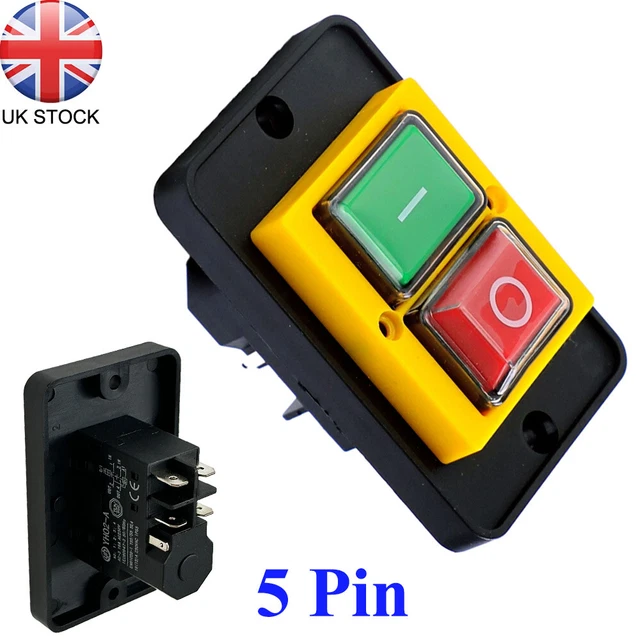 UNIVERSAL REPLACEMENT SWITCH 250V 16A 5Pin ON/OFF Electrical for ...