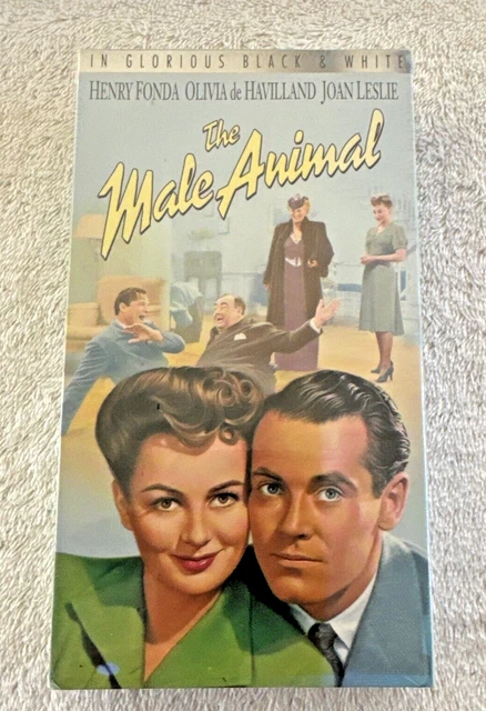 THE MALE ANIMAL (VHS) Henry Fonda, Olivia de Havilland, Joan Leslie ...