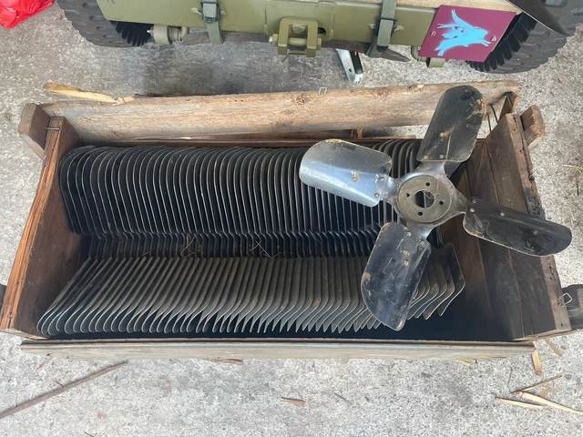 ORIGINAL WW2 NOS Willys Jeep MB/Ford GPW Fan Blade G503 £40.00 ...