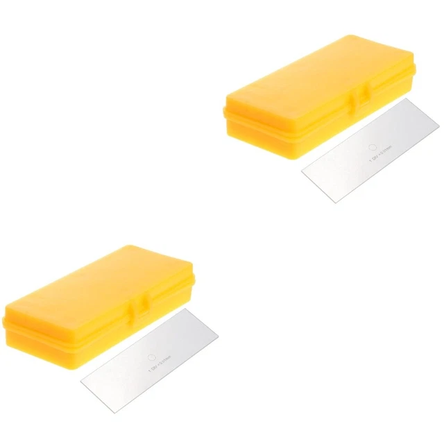 2 PACK PLATFORM Micrometer Microscope Calibrating Ruler Camera Slide ... 2 PACK PLATFORM Micrometer Microscope Calibrating Ruler Camera Slide ...