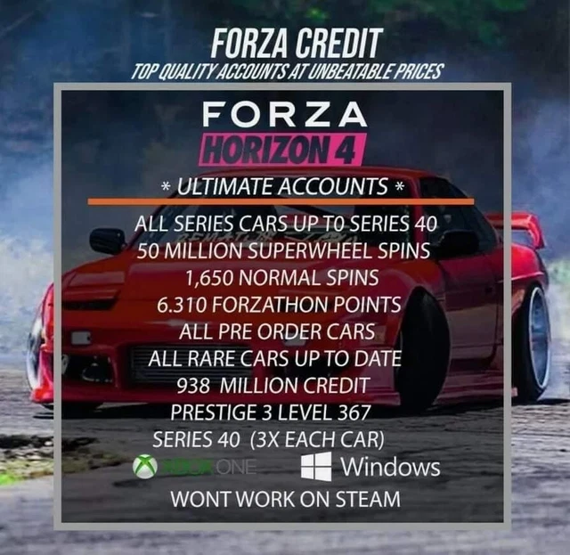 Forza Horizon 5 Mods Money FOR SALE! - PicClick UK