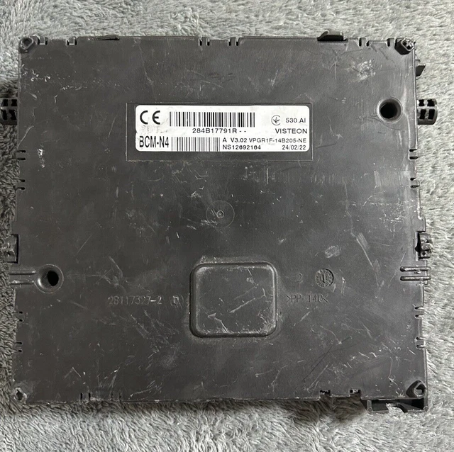 BODY CONTROL MODULE Bcm-N4 284B17791R V3.02 Renault Master 3 Opel ...