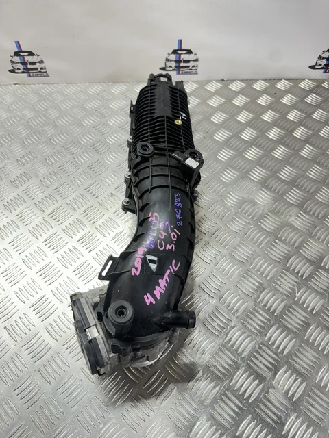 MERCEDES C-CLASS W205 C43 Amg 276.823 Inlet / Intake Manifold ...