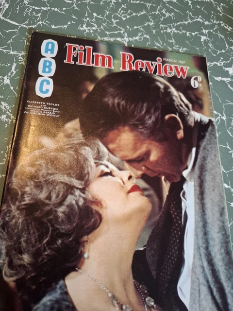 ABC FILM REVIEW Magazine MARCH 1967 Taylor Burton Natalie Wood G Segal Hywel Ben £9.00 - PicClick UK