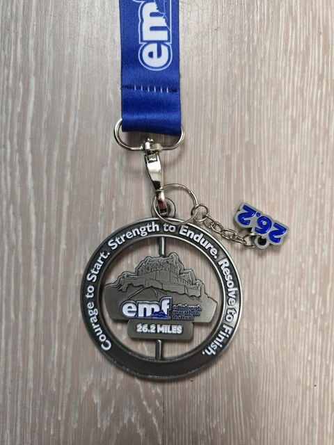 EDINBURGH MARATHON FESTIVAL EMF 2026 Full Marathon 26.2 Miles Finishers ...
