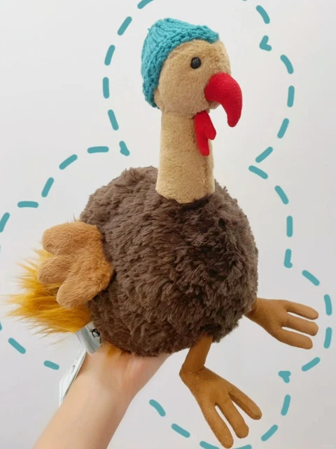 SOFT & CUDDLY Jellycat Theo Turkey, New with Tags & Dust Bag, Adorable ...