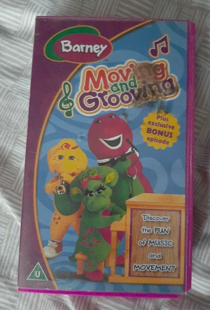 BARNEY - MOVING And Grooving (DVD, 2004) £2.00 - PicClick UK