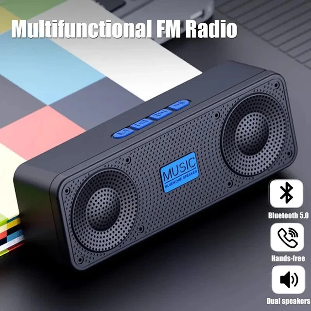 HAUT-PARLEURS ORDINATEUR USB PC Radio fm Subwoofer Bluetooth ...