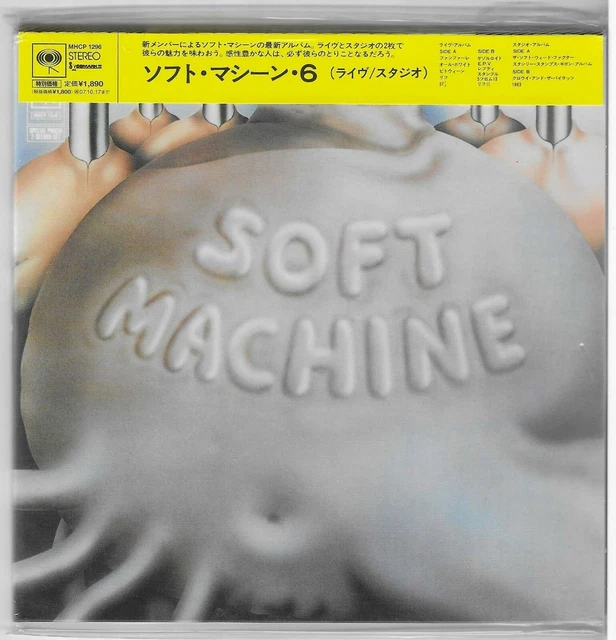 SOFT MACHINE - Six (MHCP 1296) CD Japanese papersleeve £36.05 - PicClick UK