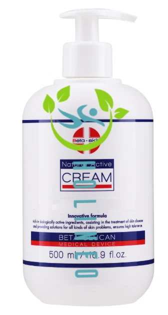 BETA SKIN NATURAL Active Cream 500ml Seborrhoeic Dermatitis, Psoriasis ...