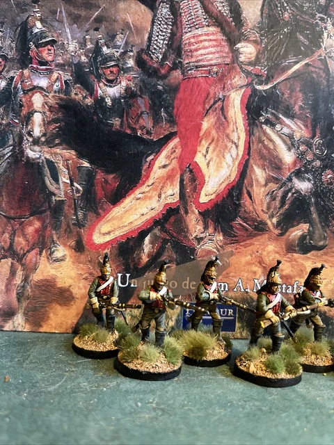 28MM PERRY MINIATURES Napoleónic French Dragoons Dismounted Skirmishing ...