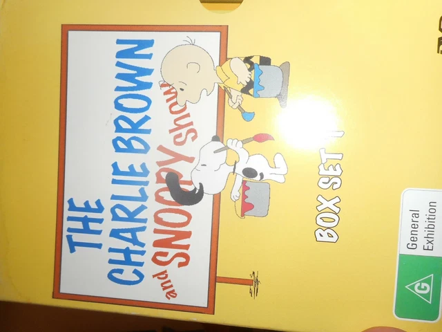 THE CHARLIE BROWN and snoopy show box set 1-DISCS ONLY NO SLIPCOVER $15 ...