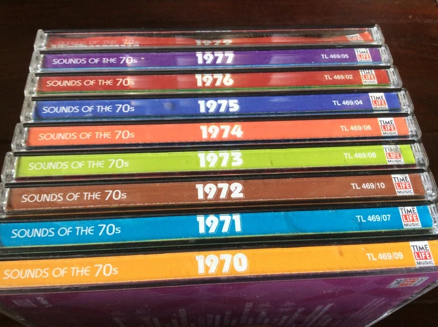 TIME LIFE - Sounds of the 70s [20 CD] 1970 1971 1972 1973 1974 1975 ...
