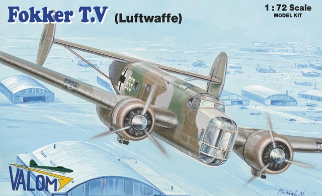 VALOM 72109 1:72ND scale Fokker T.V Luftwaffe £39.50 - PicClick UK