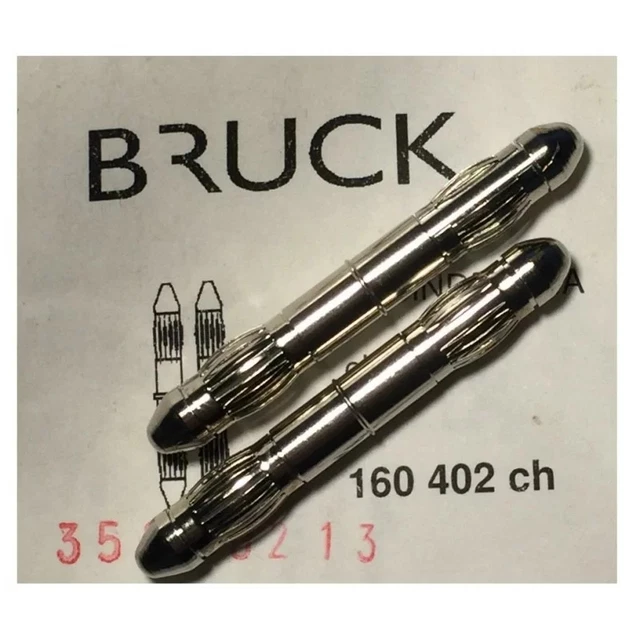 BRUCK 160402 CONNECTOR (x2) Rail - Chrome $83.92 - PicClick AU