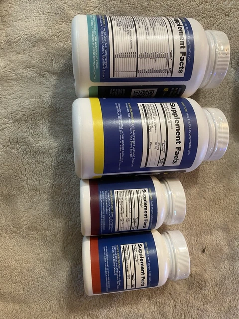 BLUEPRINT BRYAN JOHNSON Essential Caps+Ginger Curcumin+soft Gel+red ...
