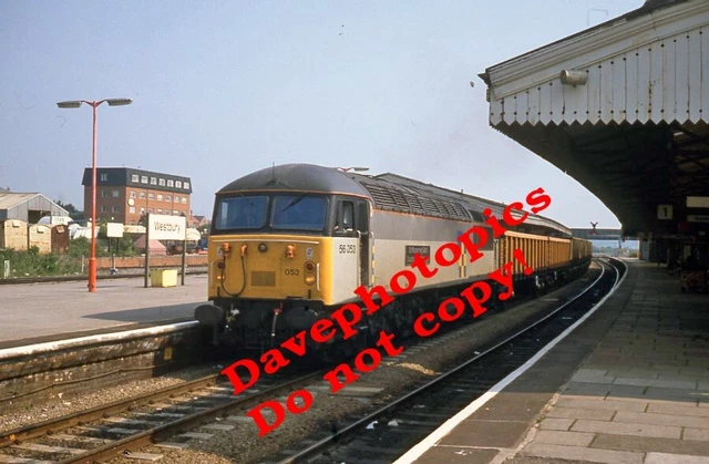 ORIGINAL 35MM Slide Railway Diesel -56053 @ Westbury 9th May 1989 £3.75 ...