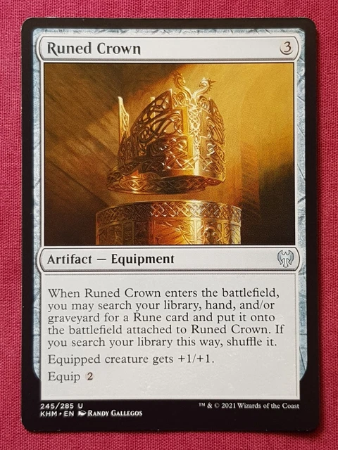 MAGIC THE GATHERING KALDHEIM RUNED CROWN artifact card MTG EUR 4,42 ...