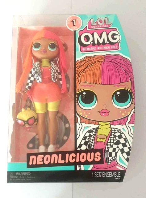 L.O.L SURPRISE OMG Neonlicious Fashion Doll LOL Series 1 EUR 12,09 ...