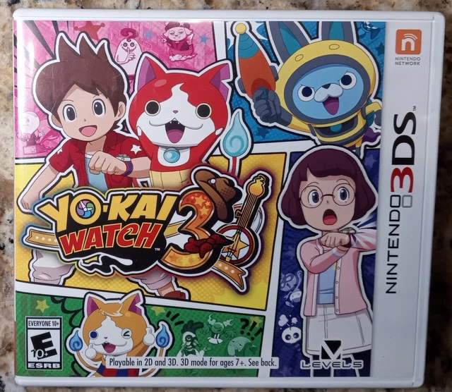 YO-KAI WATCH 3 complete in box CIB Nintendo 3DS US Yokai game EUR 488 ...