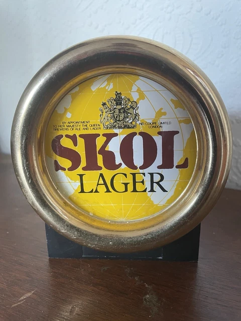 SKOL LAGER PLASTIC Bar Font Pump Head Brewery Pub Man Cave Beer ...