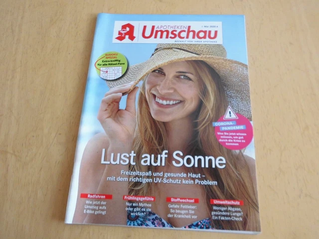 ZEITSCHRIFT APOTHEKEN UMSCHAU - 1. Mai 2020 EUR 1,00 - PicClick DE
