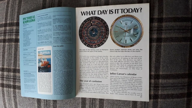 VINTAGE MAXWELL’S PICTORIAL KNOWLEDGE Magazine. No 17 -1969 SCOTLAND £4 ...