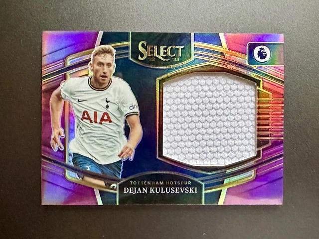 2022-23 PANINI SELECT PL Dejan Kulusevski carte patch violet 49/49 ...