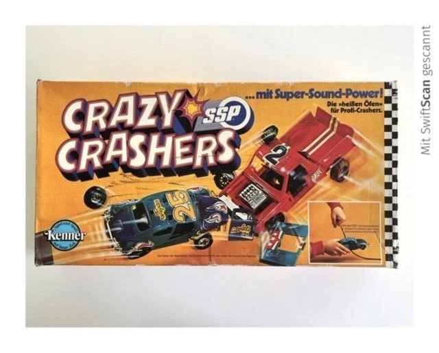 CRAZY CRASHERS SSP 70er Jahre Kenner Vintage Spielzeug guter Zustand ...