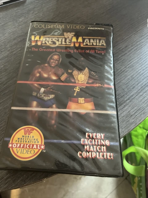 WWF WRESTLEMANIA 1985 Coliseum Video VHS Hulk Hogan Mr T Roddy Piper £ ...