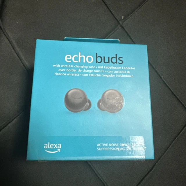 AMAZON ECHO BUDS (2nd Gen) Wireless earbuds with Alexa, Bluetooth, Black £47.52 - PicClick UK
