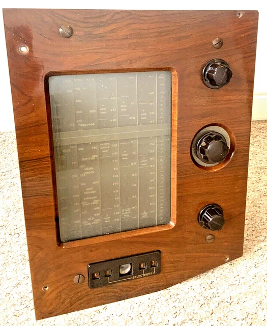 RGD VALVE RADIO Tuner for RGD PX4 Valve Tube Amplifier HMV Marconi GEC ...