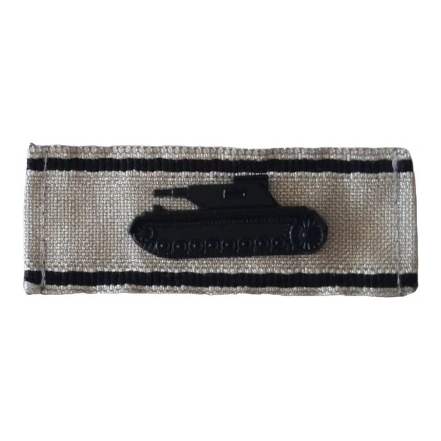 PANZER TANK DESTRUCTION Arm Badge Silver Model WW2 - REPRODUCTION £15. ...