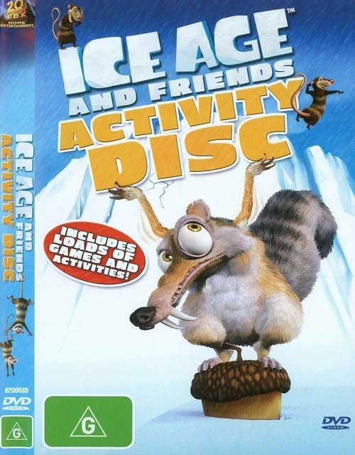 ICE AGE AND Friends: Activity Disc DVD (Region 4) EUR 5,30 - PicClick FR