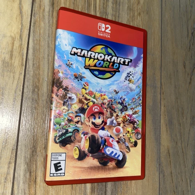 MARIO KART WORLD (Nintendo Switch 2) AUTHENTIC REPLACEMENT CASE / NO ...