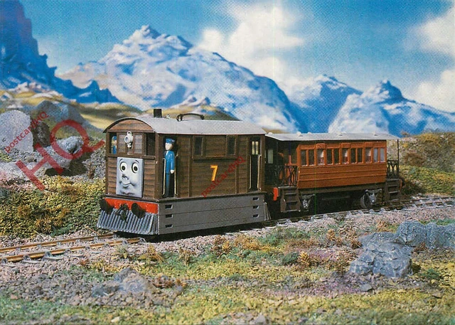 PICTURE POSTCARD-:THOMAS THE Tank Engine and Friends, Toby £3.99 ...