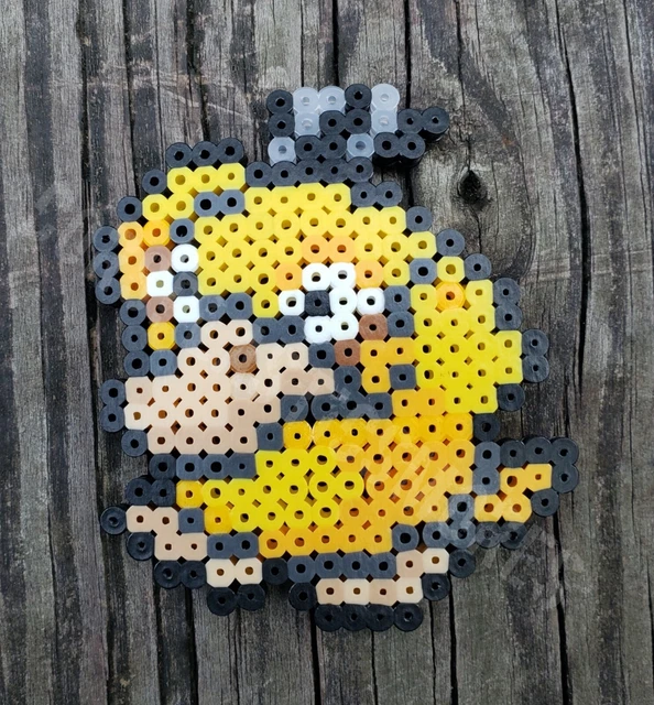PSYDUCK POKÉMON PIXEL Art Perler Kunst Magnet EUR 7,74 - PicClick DE
