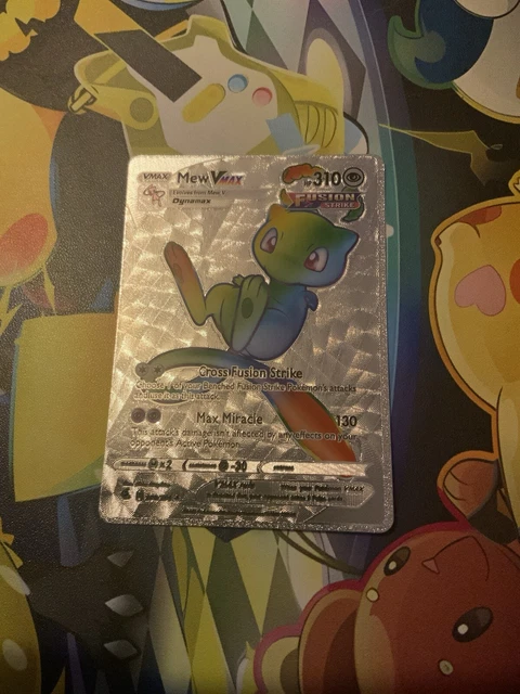 SLIVER RAINBOW POKEMON Card Mew Collectable Pokemon Card £0.99 ...