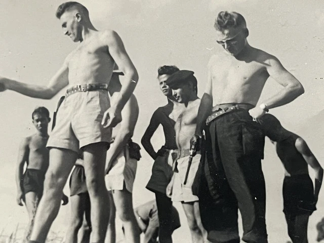 LOT PHOTOS GCMA French Commando Mixte Parachutiste Para TAP Indochine ...