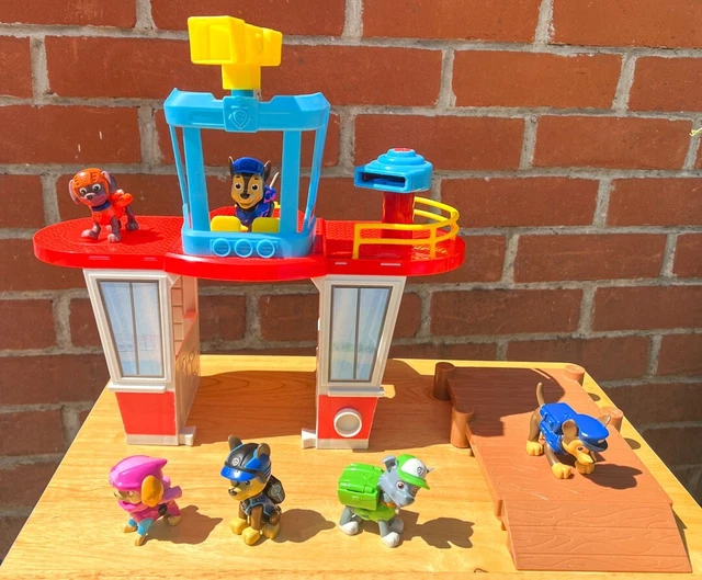 PAW PATROL SEA Patrol Adventure Beach Tower Headquarters With Figures £ ...