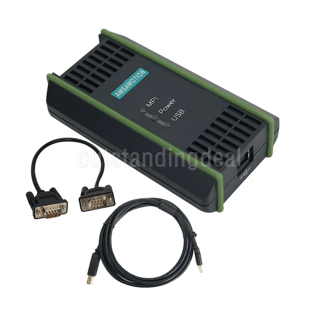 PLC PROGRAMMING CABLE USB MPI Download Cable Support for S7-200/300/400 ...